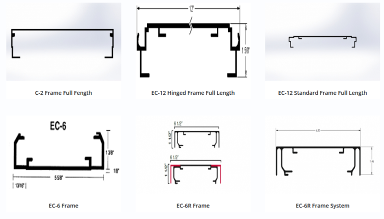 » Excellart Extruded Sign Cabinets